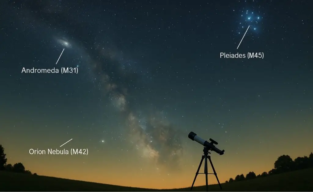 Beginner Deep Sky Objects Hit List by Season: Binoculars & Small Scopes ...